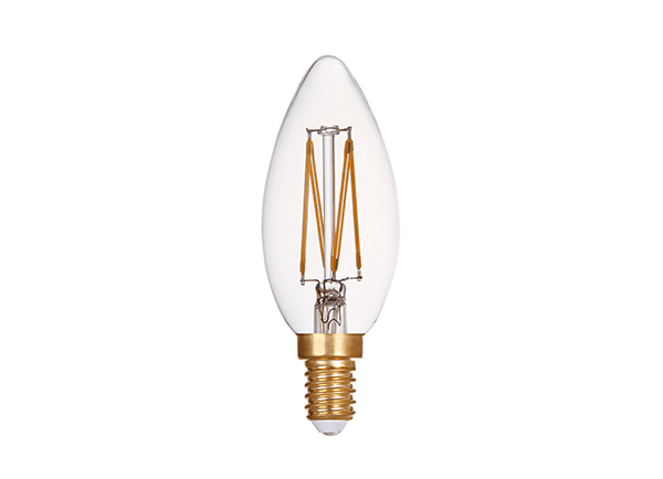 LED Filament Candle Bulb C35 E14 Dimmable - Amoluce Since 2013